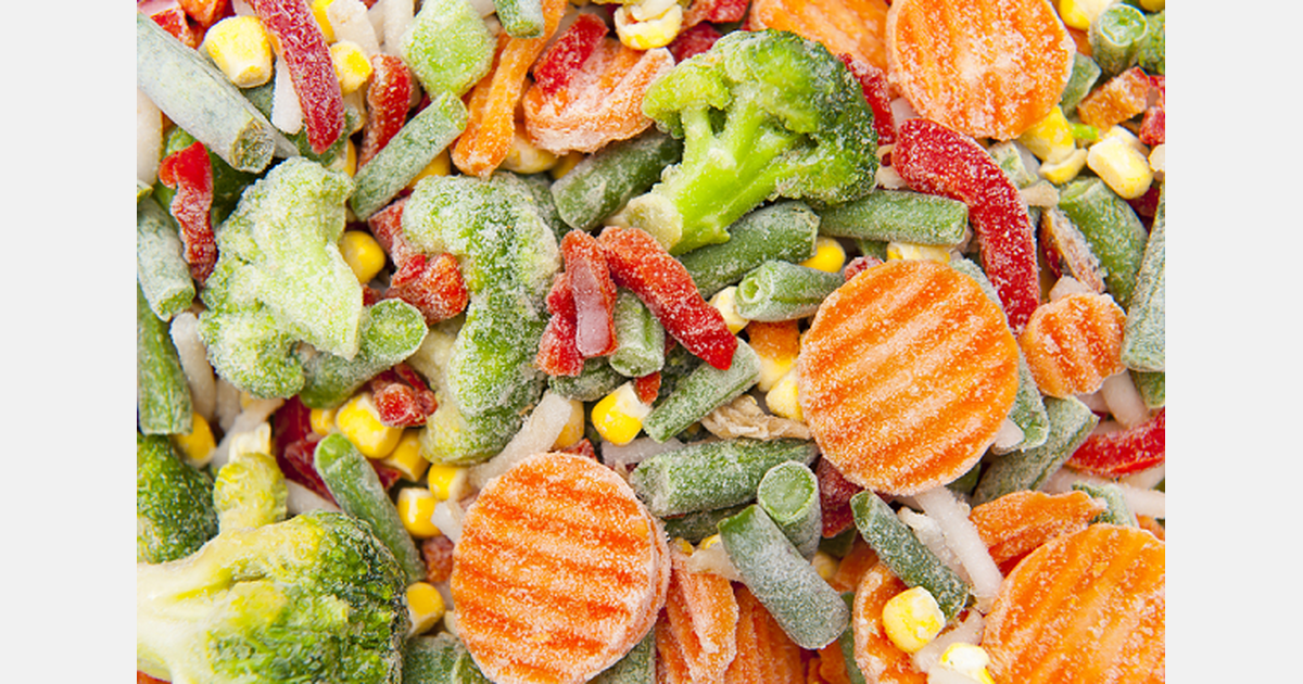 Met RMF ingevroren groenten en fruit kunnen na ontdooien als vers ...