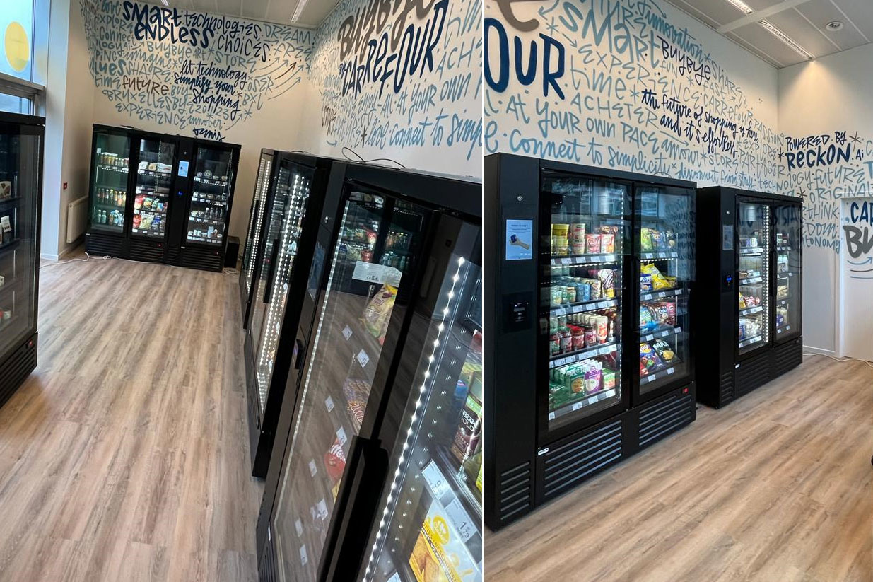 Carrefour opent automatenshopformule BuyBye