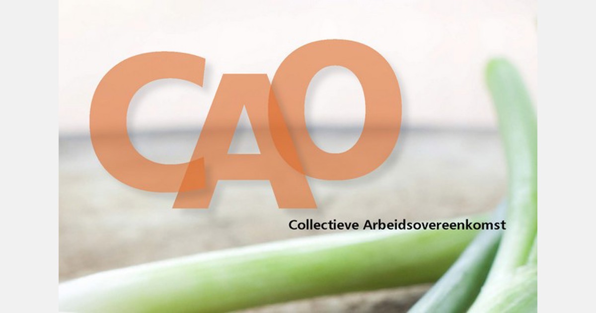 Salarissen Cao Groothandel in Groenten en Fruit met 6,1% omhoog