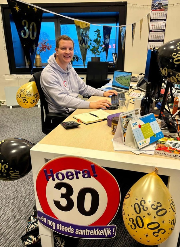 Tom van Velden (Rola Fresh) 30 jaar