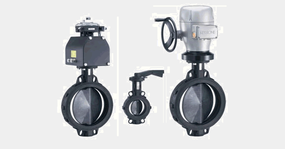 Tyco Valves & Controls Breda introduceert Keystone composiet vlinderklep