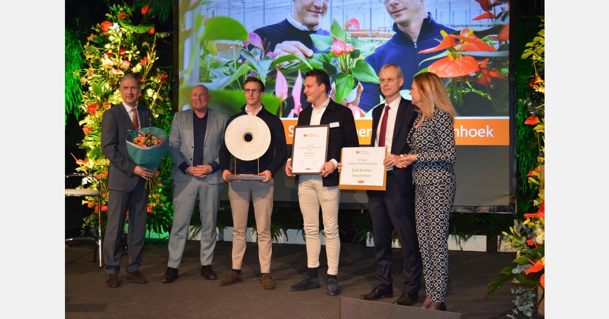 Stolk Brothers wint Tuinbouw Ondernemersprijs 2024