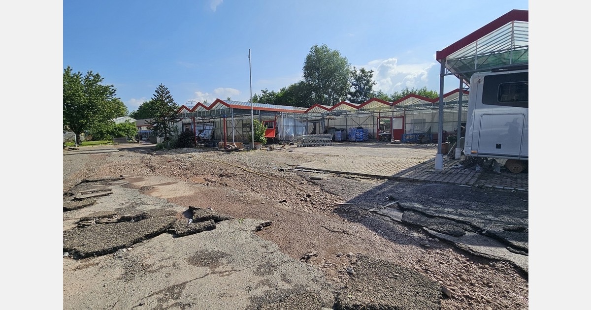 Overstroming in Zuid-Duitsland treft ook tuinbouwbedrijven