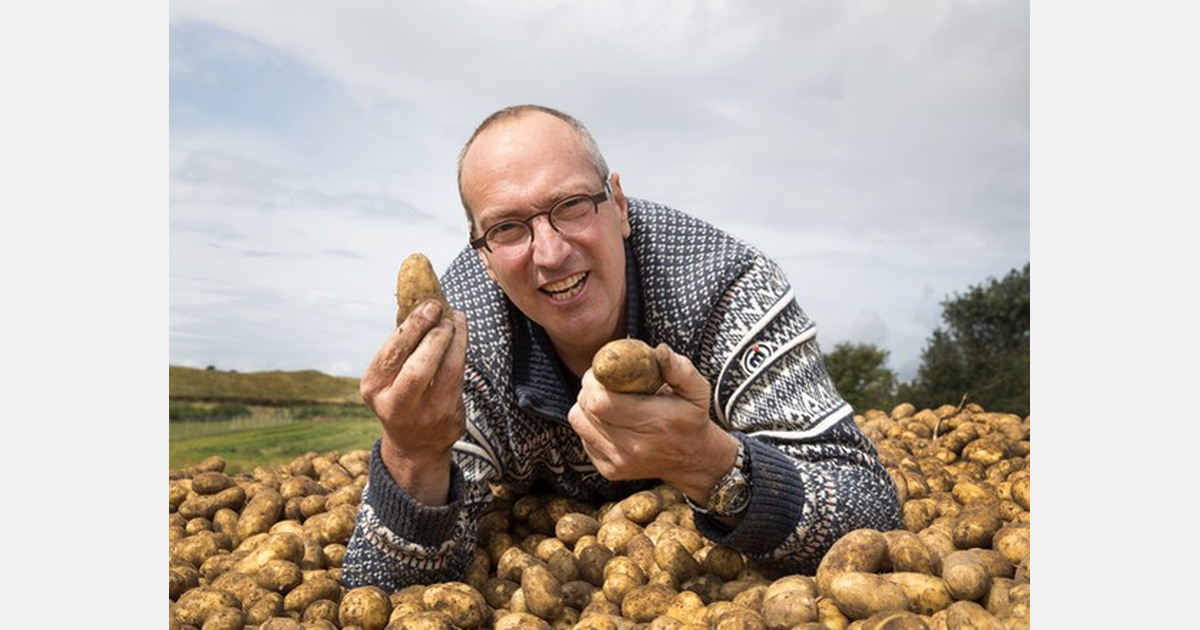 ‘Plantenterrorist’ laat aardappelen op zilte grond groeien