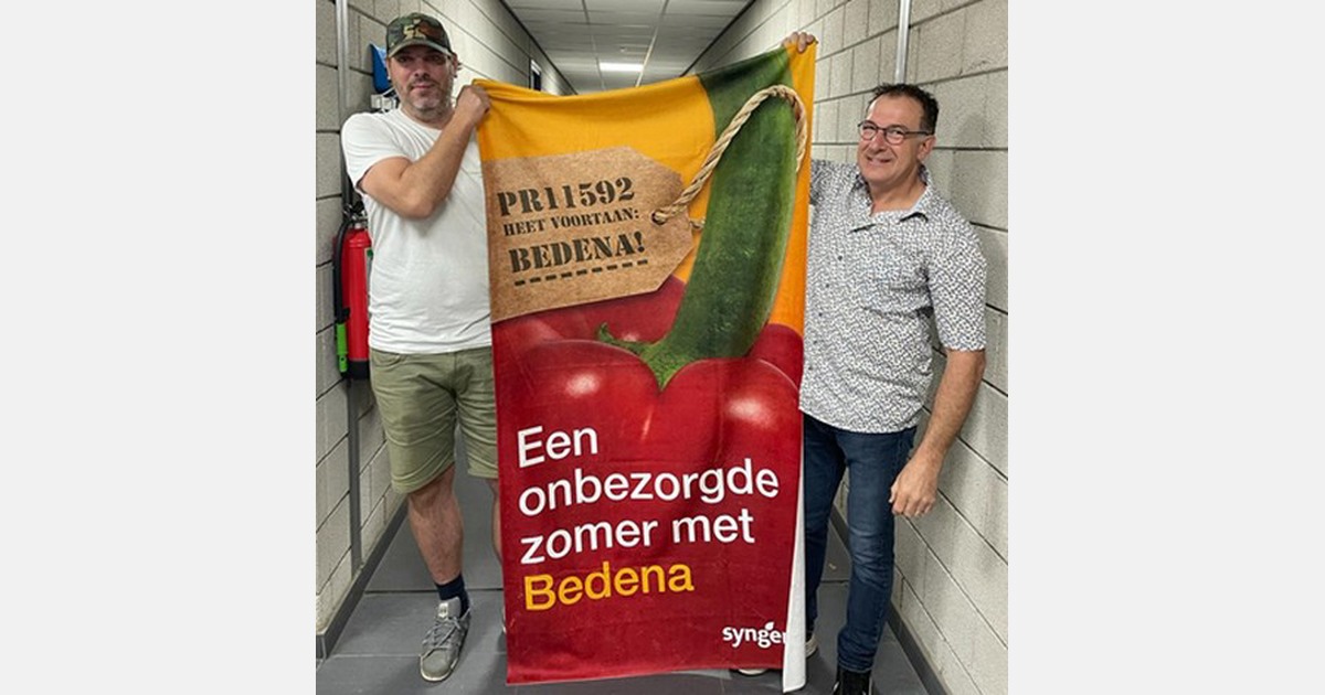 Nieuwe resistente rode paprikaras PR11592 heet voortaan Bedena