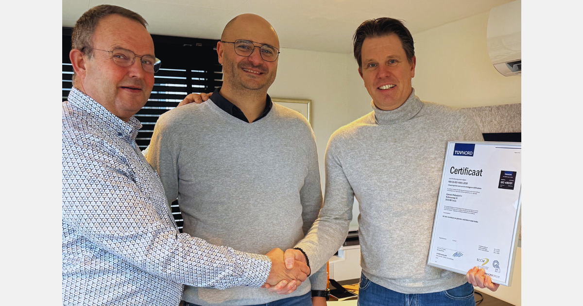 Gipmans Group behaalt ISO 45001-certificaat voor veilig en gezond werken