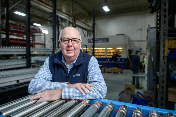 Opbrengst verhogen door 'omhoog' te telen met transportbanden